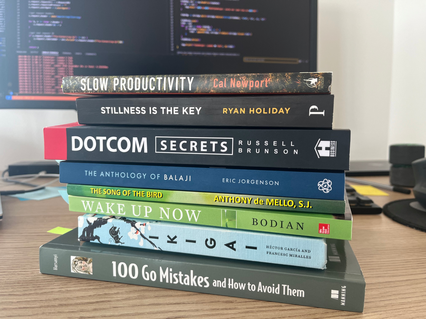 Current Stack of Books June/2024 - Ralf Christian